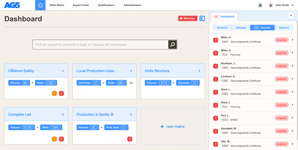 Skills Management Software | AG5 | Media Downloads