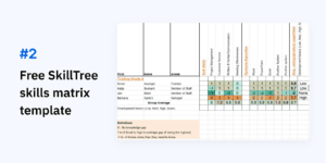 Find your skills matrix template for Excel [Free download]