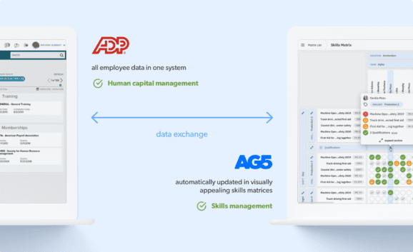 ADP + AG5 | HCM meets skills management