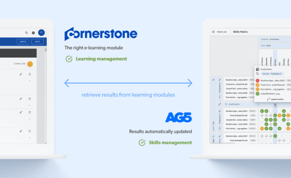 Cornerstone + AG5 | E-learning & HCM meet skills management