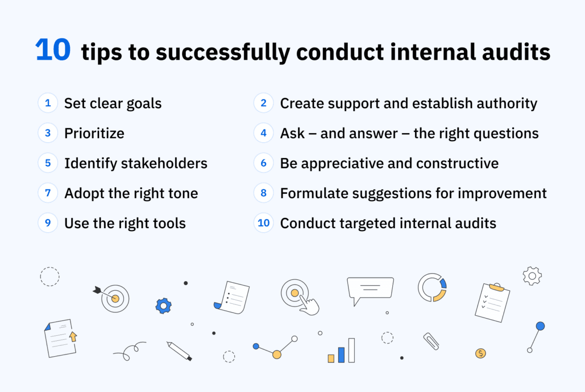 10 tips for successful internal audits: Complete guide 2024