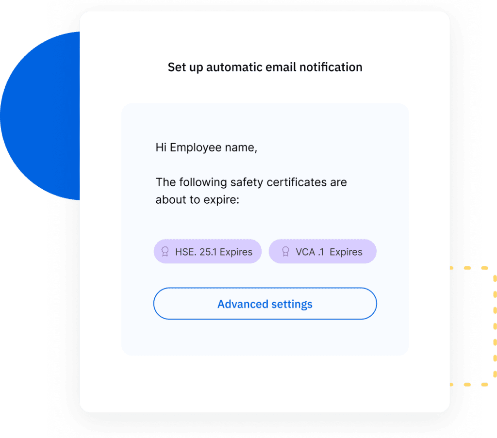 Skills management software for training coordinators