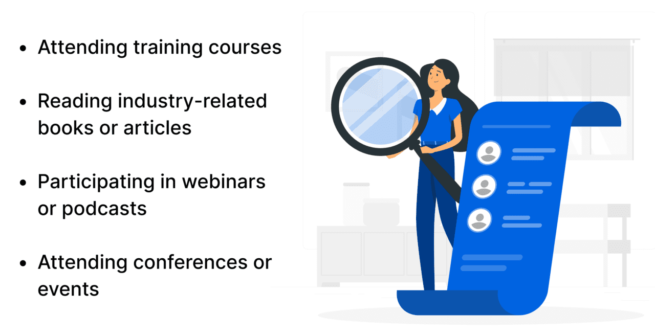 Tracking continuing professional development: Our tips! ️