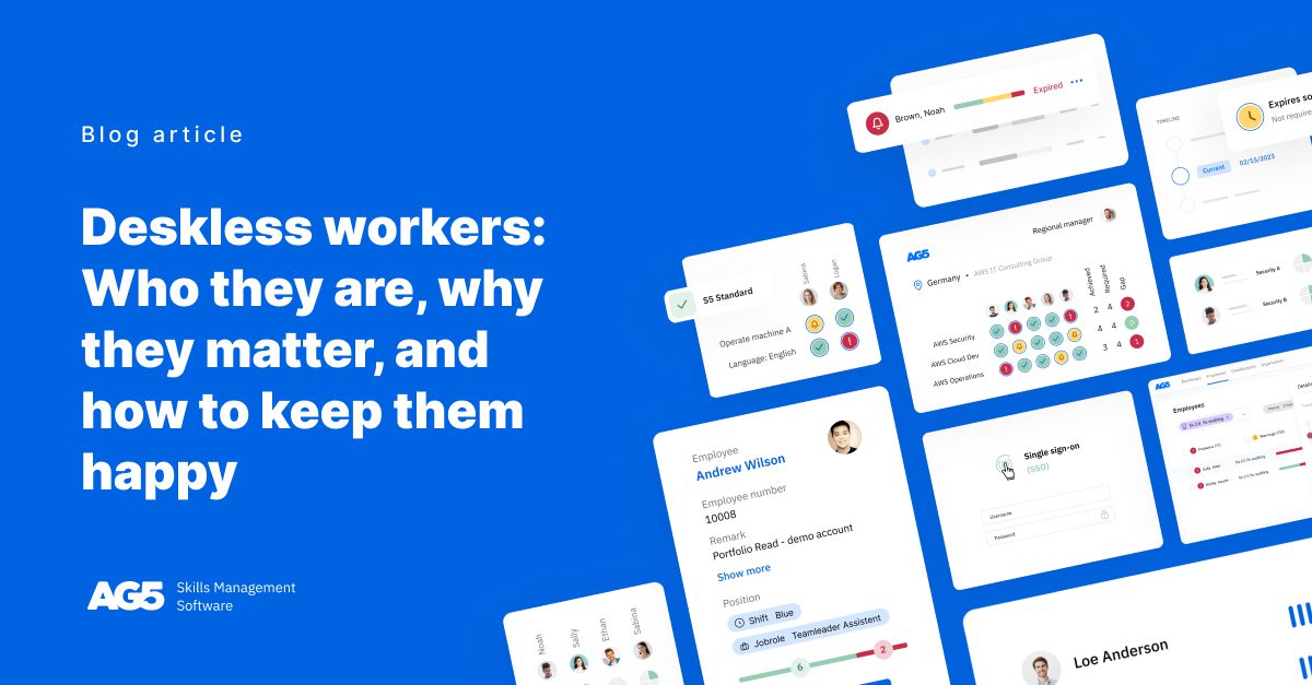 Deskless workers: Everything you need to know💡 | AG5