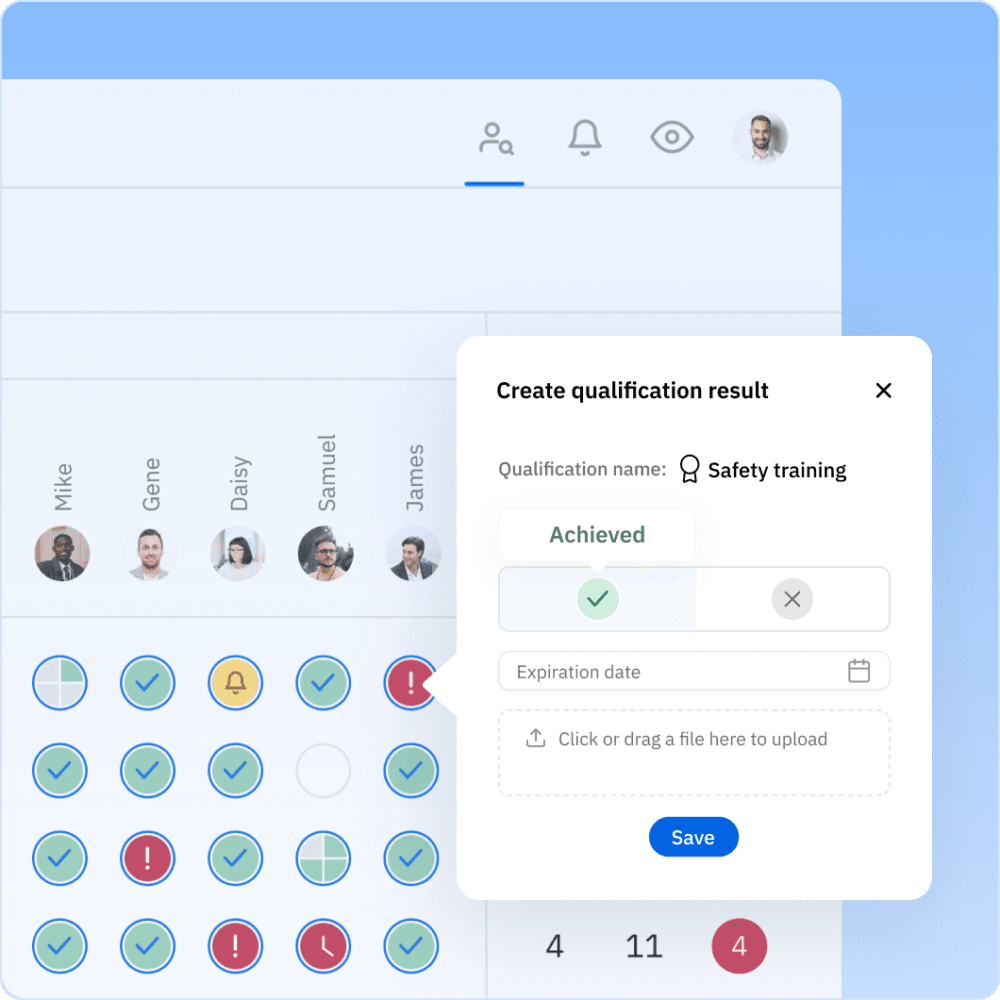 Skills Management & Training Matrix Software | AG5
