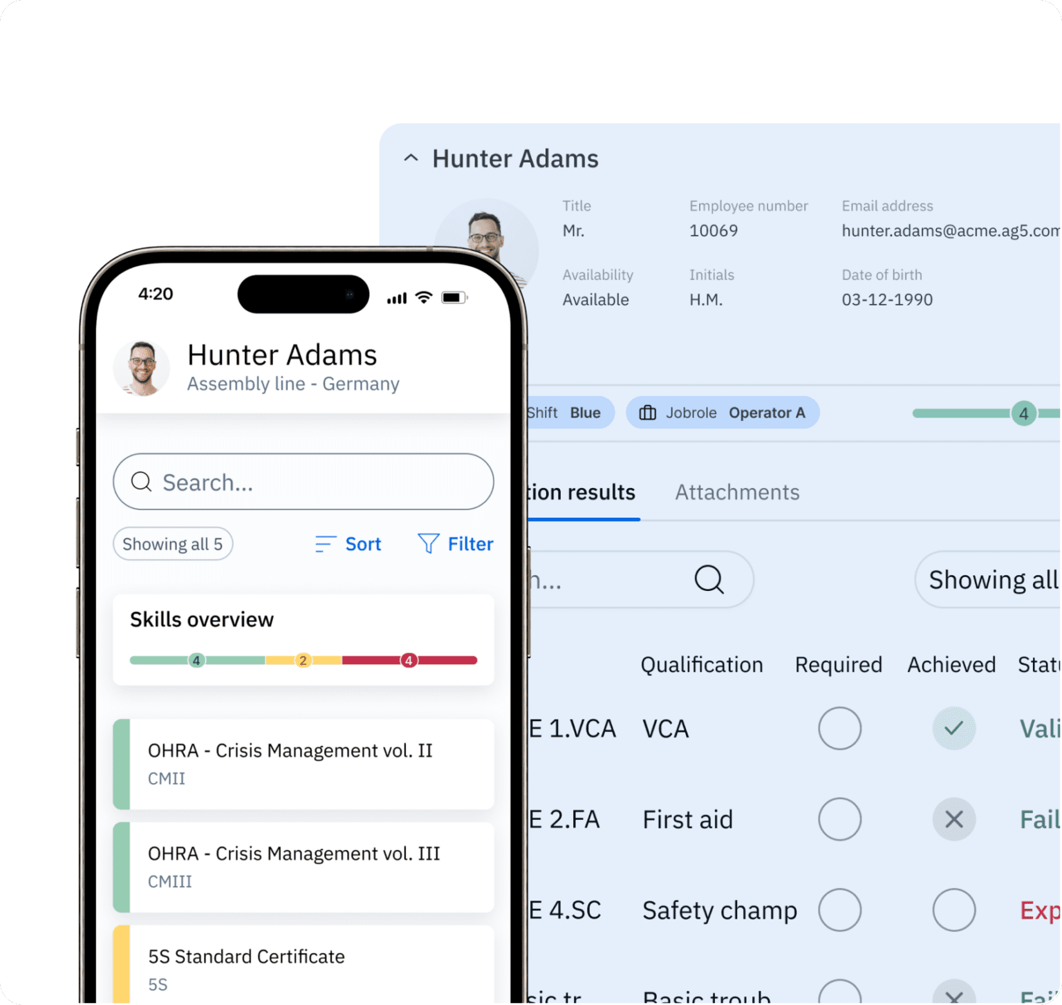 AG5 skills management software: This is how it works ️