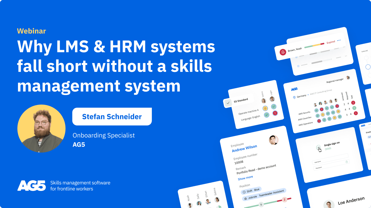 Why LMS & HRM systems fall short without a skills management system