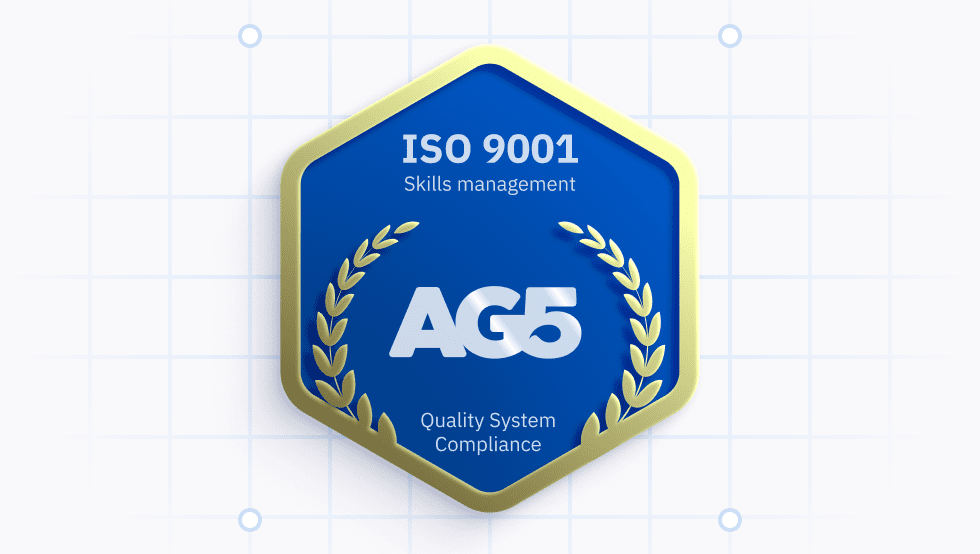 ISO 9001 Skills Management: Quality System Compliance - AG5